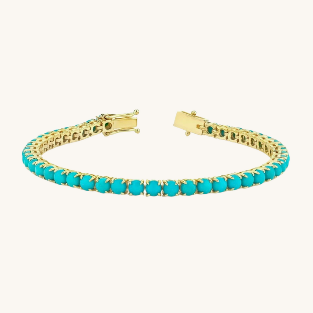 Gold Diamond Tennis Bracelet | Gogo Lush