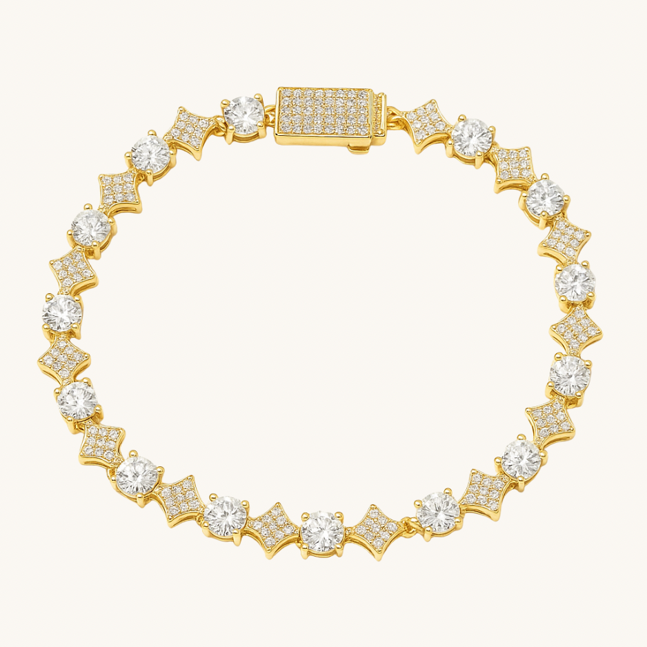 Classic Black Tennis Bracelet | Gogo Lush