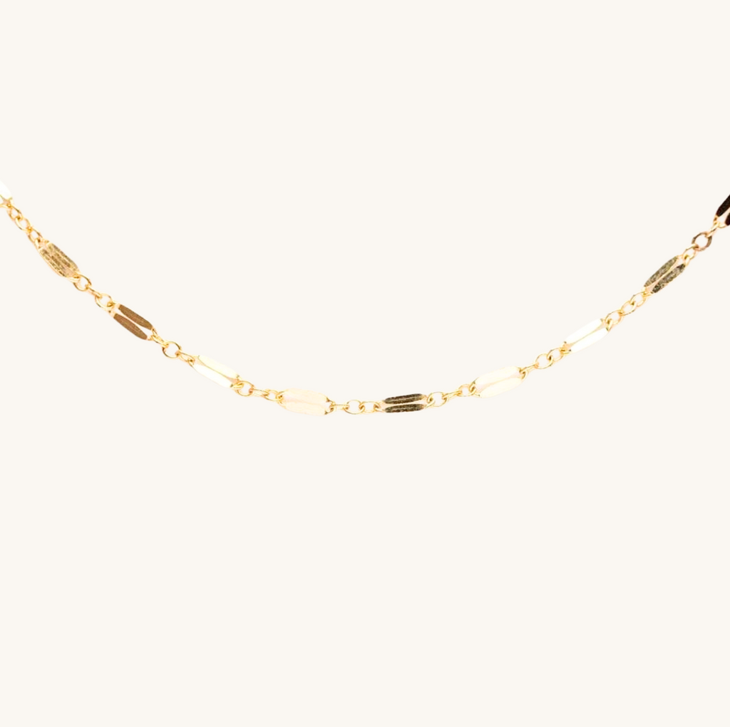 Flat Link Chain Necklace – Gogo Lush